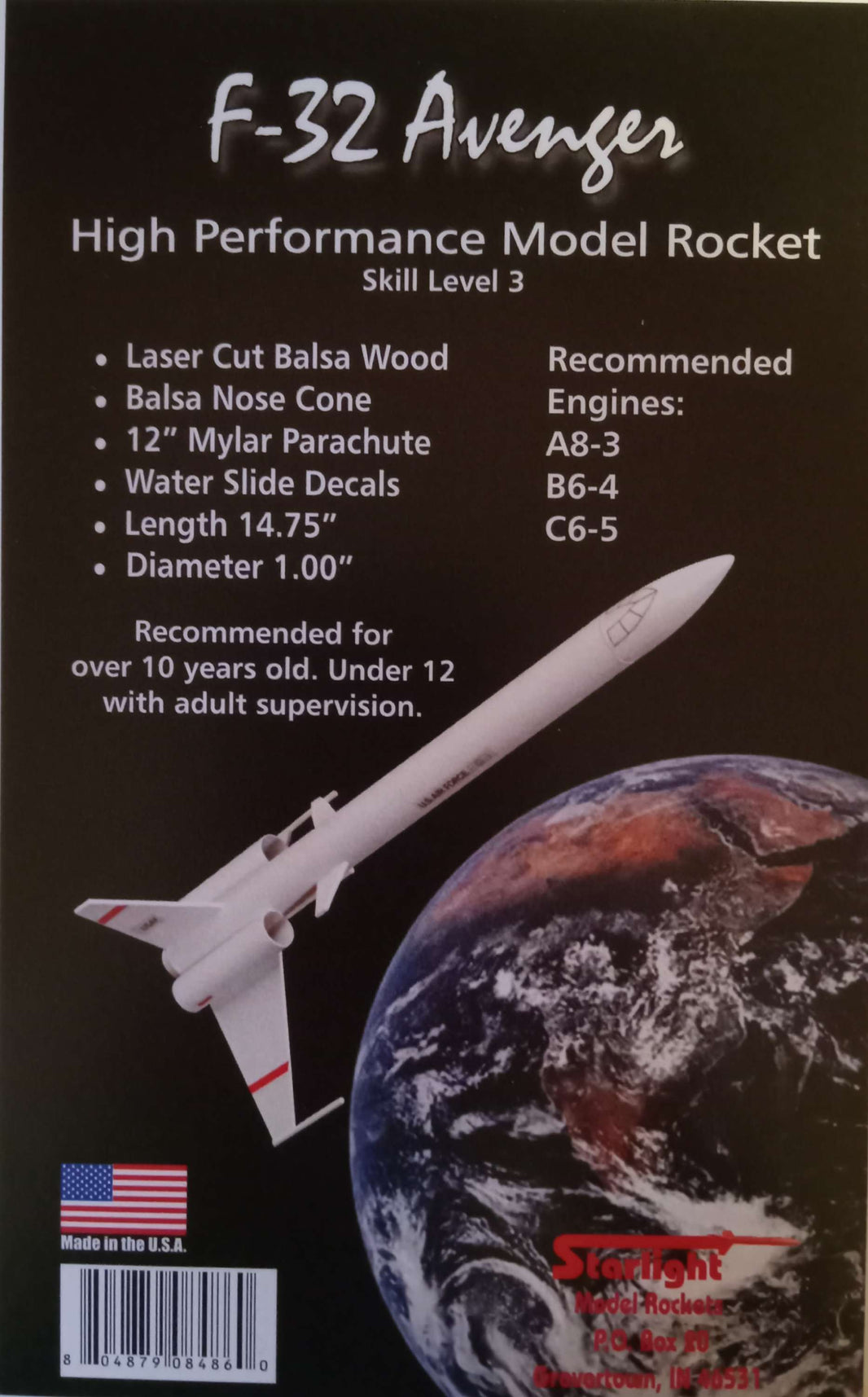 Starlight Model Rockets – New Century Rocketry